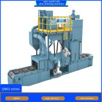 China Electric Wire Mesh Belt Shot Blasting Machine with 4 Blast Wheels and Good Continuity for sale
