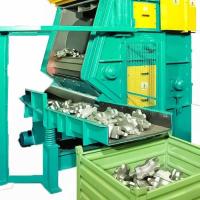 China 26 Total Power Q32 Series Tumble Belt Shot Blasting Machine 2.0-2.8t/H Production Rate for sale