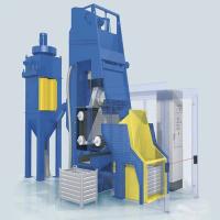 China Customized Rubber Tumble Belt Shot Blasting Machine for Cleaning Workpiece Surface for sale