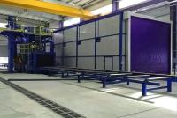 China Customized High Cleanliness Recycling Sand Blasting Room for All Kinds of Castings for sale