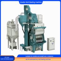China Non-Fragile Parts Tumble Rubber Belt Shot Blasting Machine for Heavy-Duty Applications for sale
