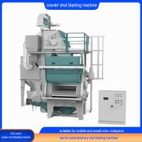 China Non-Fragile Parts Tumble Rubber Belt Shot Blasting Machine for Heavy-Duty Applications for sale