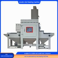 China Non-Fragile Parts Tumble Rubber Belt Shot Blasting Machine for Heavy-Duty Applications for sale