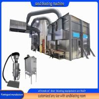 China The Newest Sandblasting Booth for Large Equipment Cleaning One Year After-sales Service for sale