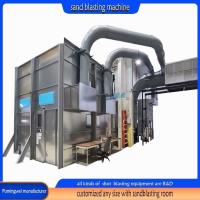 China The Newest Sandblasting Booth for Large Equipment Cleaning One Year After-sales Service for sale