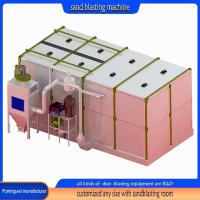China The Newest Sandblasting Booth for Large Equipment Cleaning One Year After-sales Service for sale