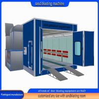China The Newest Sandblasting Booth for Large Equipment Cleaning One Year After-sales Service for sale