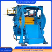 China Non-Ferrous Parts Tumble Rubber Belt Shot Blasting Machine with High Cleanliness for sale