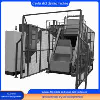 China 2.0-2.8t/H Production Rate Tumble Rubber Belt Shot Blasting Machine for Small Parts for sale