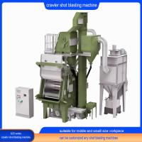 China 2.0-2.8t/H Production Rate Tumble Rubber Belt Shot Blasting Machine for Small Parts for sale