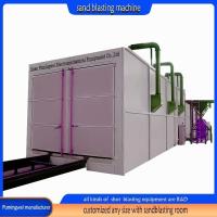 China One Year After-sales Service Sandblasting Room for Removing Rust and Old Coatings for sale