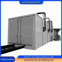 China One Year After-sales Service Sandblasting Room for Removing Rust and Old Coatings for sale