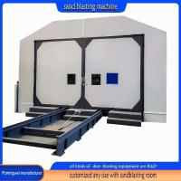 China Customization Pumingwei Sandblasting Room for Derusting in Manufacturing Industry for sale