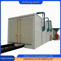 China Customization Pumingwei Sandblasting Room for Derusting in Manufacturing Industry for sale