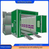 China Sandblasting Room for Removing Mill Scale on Surface One Year After-sales Service for sale