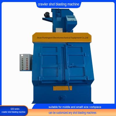 China Electric Tumble Crawler Shot Blasting Machine for Stamping Parts Perfect Performance for sale