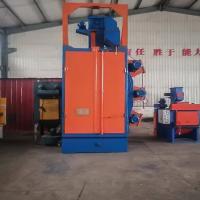 China Customized Q3210 Multiple Colors Crawler Belt Shot Blasting Machine for Small Forgings for sale