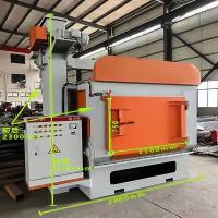 China Customized Q3210 Multiple Colors Crawler Belt Shot Blasting Machine for Small Forgings for sale