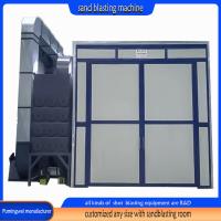 China One Derusting Cleaning Equipment Sandblasting Room for All Workpiece Applications for sale