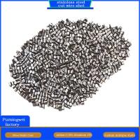 China Top-Notch Stainless Steel Cut Wire Shot for Shot Blasting Machine Hardness HRC 32-50 for sale