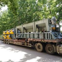 China Wire Rod Horizontal Revolving Door Shot Blasting Machine for Steel Strand Wire Suitable for sale