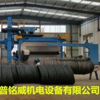 China Wire Rod Production SA2.0-SA3.0 Indicate Cleanliness Derusting Shot Blasting Machine for sale