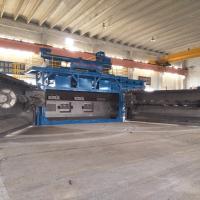 China Round Wire Shot Blasting Machine for Rust Removal at 16.8*12.4*5.8m Overground Height for sale