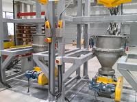 China CE 1t Big 12bag/H Bulk Bag Discharger With Flowrate Control Valve for sale