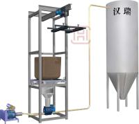 China Q235 1500kg solid Bulk Bag Unloader Damage Proof Non Leakage for sale