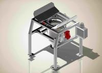 China 1000kg Q235 Bulk Bag Unloader With Tubular Chain Conveyor for sale