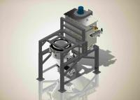 China Powder Material 380V 3P 50HZ Bulk Bag Unloader for sale