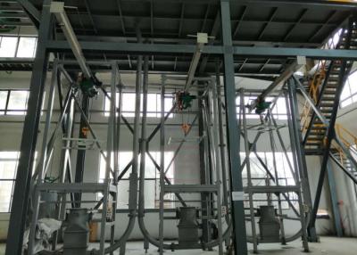 China 12T/H SS304 Bulk Bag Discharger With Electric Hoist Lifting System for sale