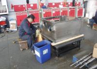 China Chemical Industry 1800 Bags / Hour 70kg Bag Slitter for sale