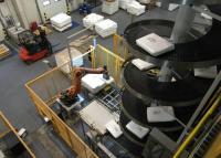 China ODM SS316L Automatic Bag Slitter With Screw Feeders for sale