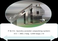 China Small 30 Bags/H Automatic Slitter For With Hopper Screw Feeder for sale