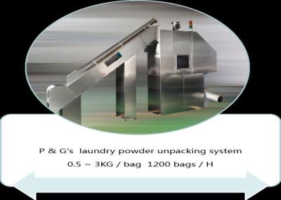 China Small 30 Bags/H Automatic Slitter For With Hopper Screw Feeder for sale