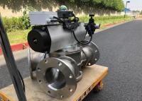 China V Shaped 60° Pipe Included Angle Pneumatic Diverter Valve for sale