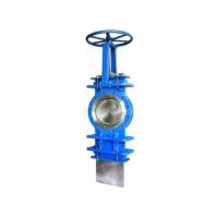 China Zero Leakage Food Material Conveying WCB Manual Slide Valve for sale