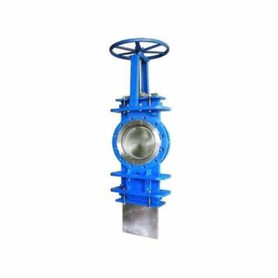 China Zero Leakage Food Material Conveying WCB Manual Slide Valve for sale