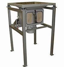 China 12bag/H Rubber Bulk Bag Unloader Emptying System  For Dry Powder for sale