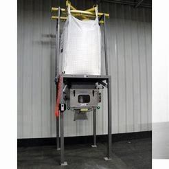 China SUS304 1.5T Chemical Jumbo Bag Unloader Automatic Unpacking for sale