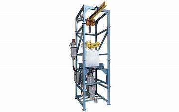 China 1500kg  SS316 Big Bulk Bag Discharger With Dust Collector for sale