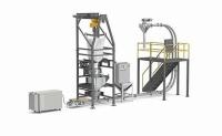 China Q235 Leakage Proof Big Bulk Bag Unloader Station emptying systems for sale