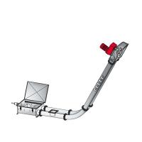 China 4KW Tubular Chain Scraper Conveyor Temperature Sensitive Material for sale