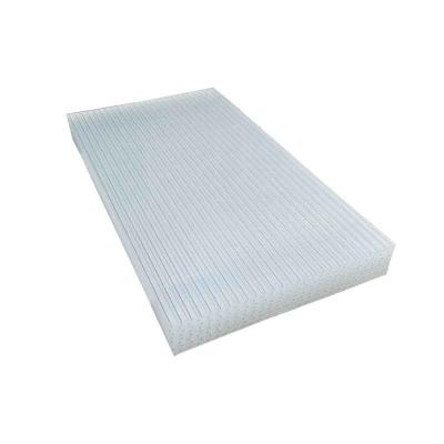 China Clear Noise Barrier 19mm Textured Cast Soundproof Acrylic Sheet 4x8ft 92% Transmittance for sale
