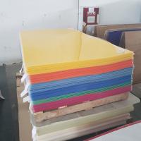 China Eco-Friendly Color Clear Cast Acrylic Sheet Board 2mm 3mm 5mm for Signage for sale