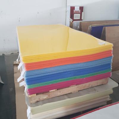 China Eco-Friendly Color Clear Cast Acrylic Sheet Board 2mm 3mm 5mm for Signage for sale
