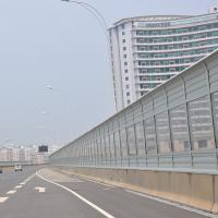 China 2mm 4x8ft Acrylic Railway Sound Barrier Noise Reducing Fence 25mm Thickness for sale