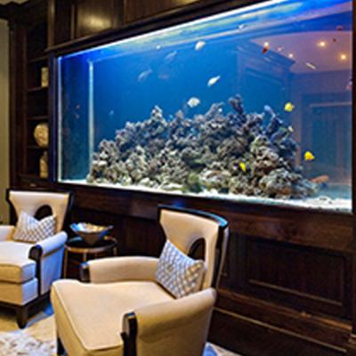 China Custom Thick Cast Acrylic Sheet Panel 40-150mm for Aquarium Swimming Pool Oceanarium Tunnel Underwater Viewing Windows for sale