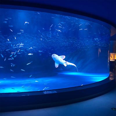 China Thick Cast Acrylic Sheet 40-150mm for Aquarium Swimming Pool Oceanarium Tunnel Underwater Viewing Windows for sale